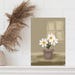 Daisy Flowers, Classic Portrait Art, Original Printable Art Hand ...