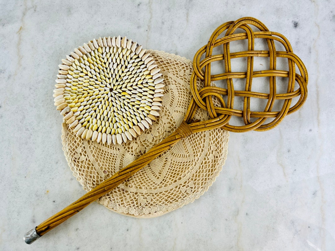 Antique Rattan Rug Beater, 1800s Household Implement for Removing Dust ...