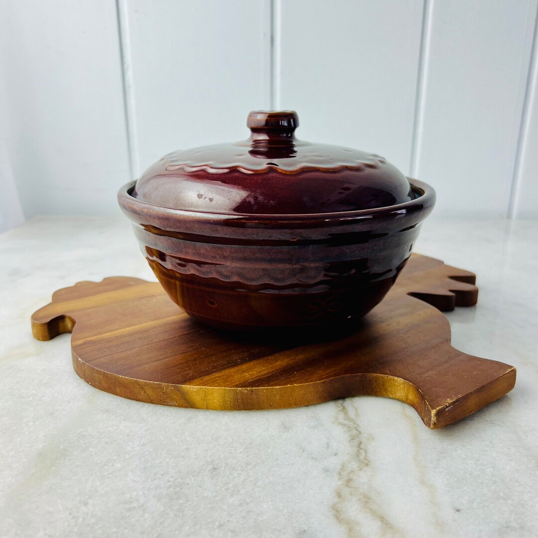 Vintage Mar-crest Casserole Dish With Lid, Mid Century Pennsylvania ...