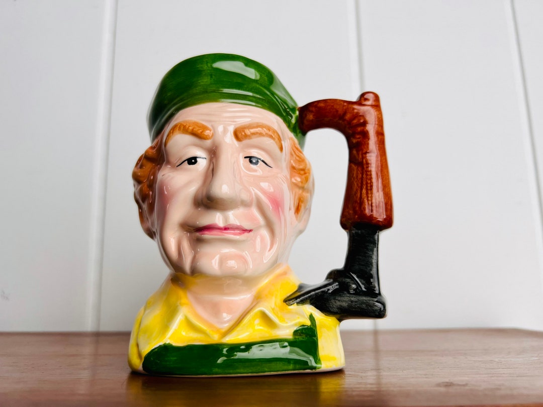 Vintage (1970s) Toby Mug, Bootmaker, Marked "occupied Japan" Character ...