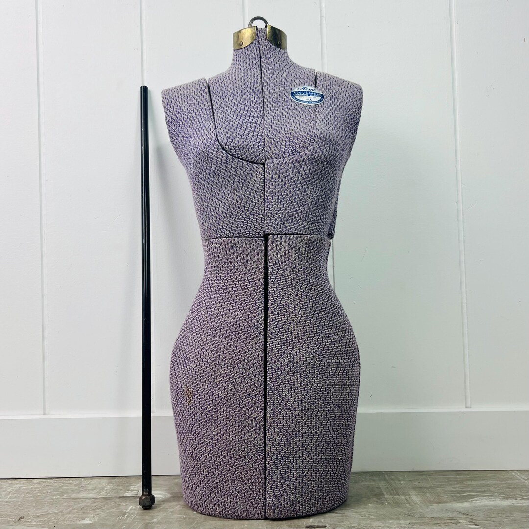 Antique 1940s Acme Mannequin Sewing Dress Form Adjustable Body Size A ...