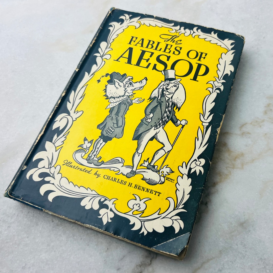 Vintage Book the Fables of Aesop, 1931, Illustrated by Charles H ...