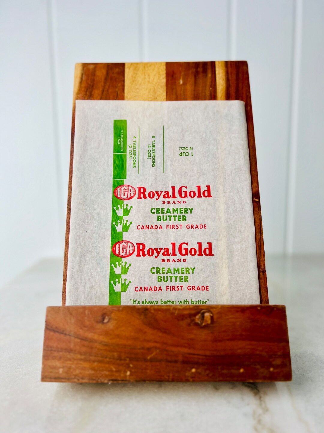 Vintage IGA Butter Wrapper Set: Royal Gold Brand Ephemera - Etsy