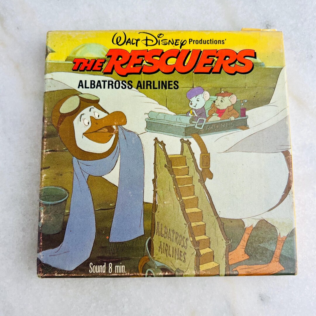 1977 Walt Disney Home Movies Super 8 Film the Rescuers, From Albatross ...