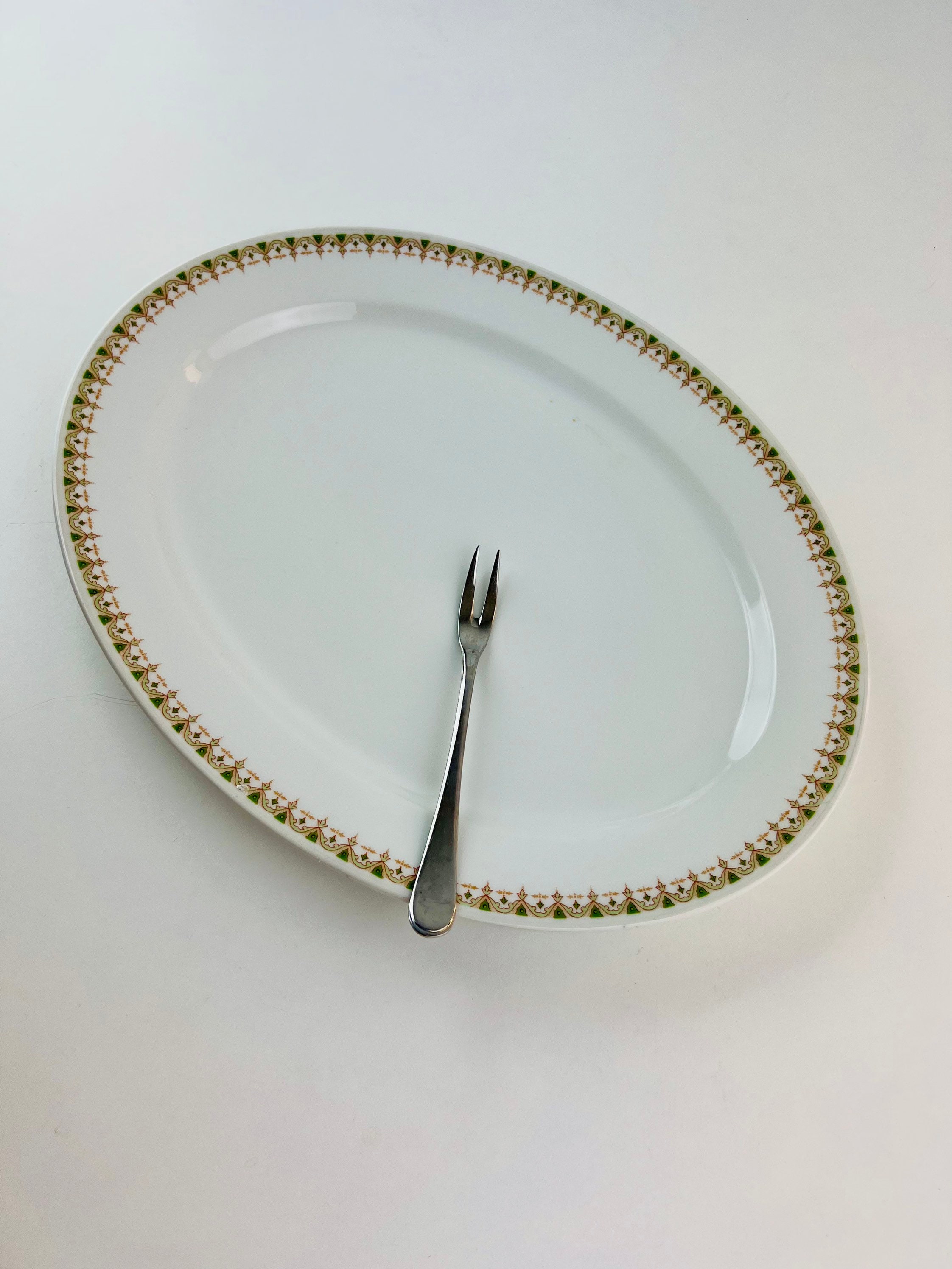 Large Limoges Elite Works Platter, Antique 1914-1920s French Platter ...