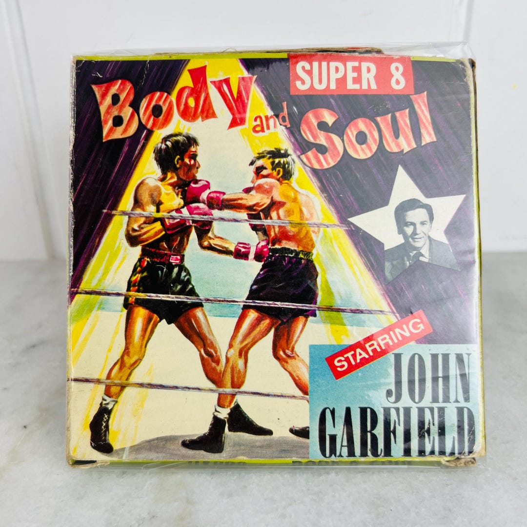 Vintage Film "body and Soul", 1947, B&W Super 8, Starring John Garfield ...
