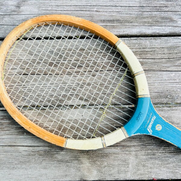 Wood Tennis Racket - Etsy
