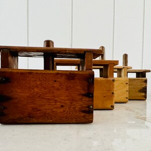 Antique Canadian Wood Butter Press Mold Treen Treenware - Etsy