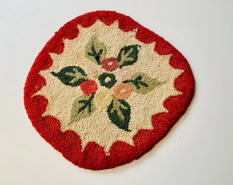 Hooked Chair Pads - Etsy