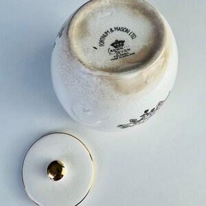 Antique Ginger Jar, Crown Devon Fielding for Fortnum and Mason, "bird ...
