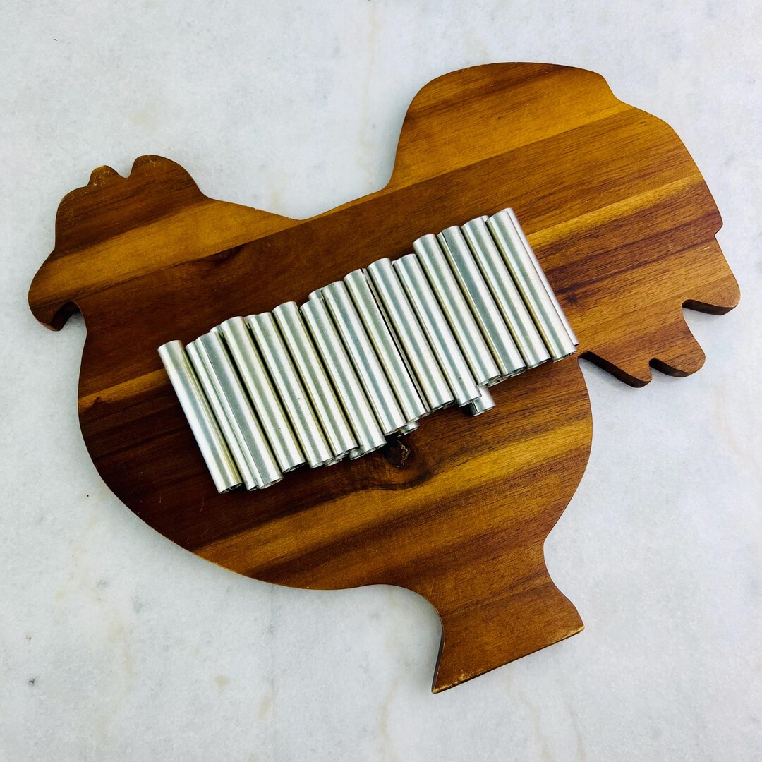 Vintage European Cannoli or Coronet Forms, Set of 28 Baking Tubes ...