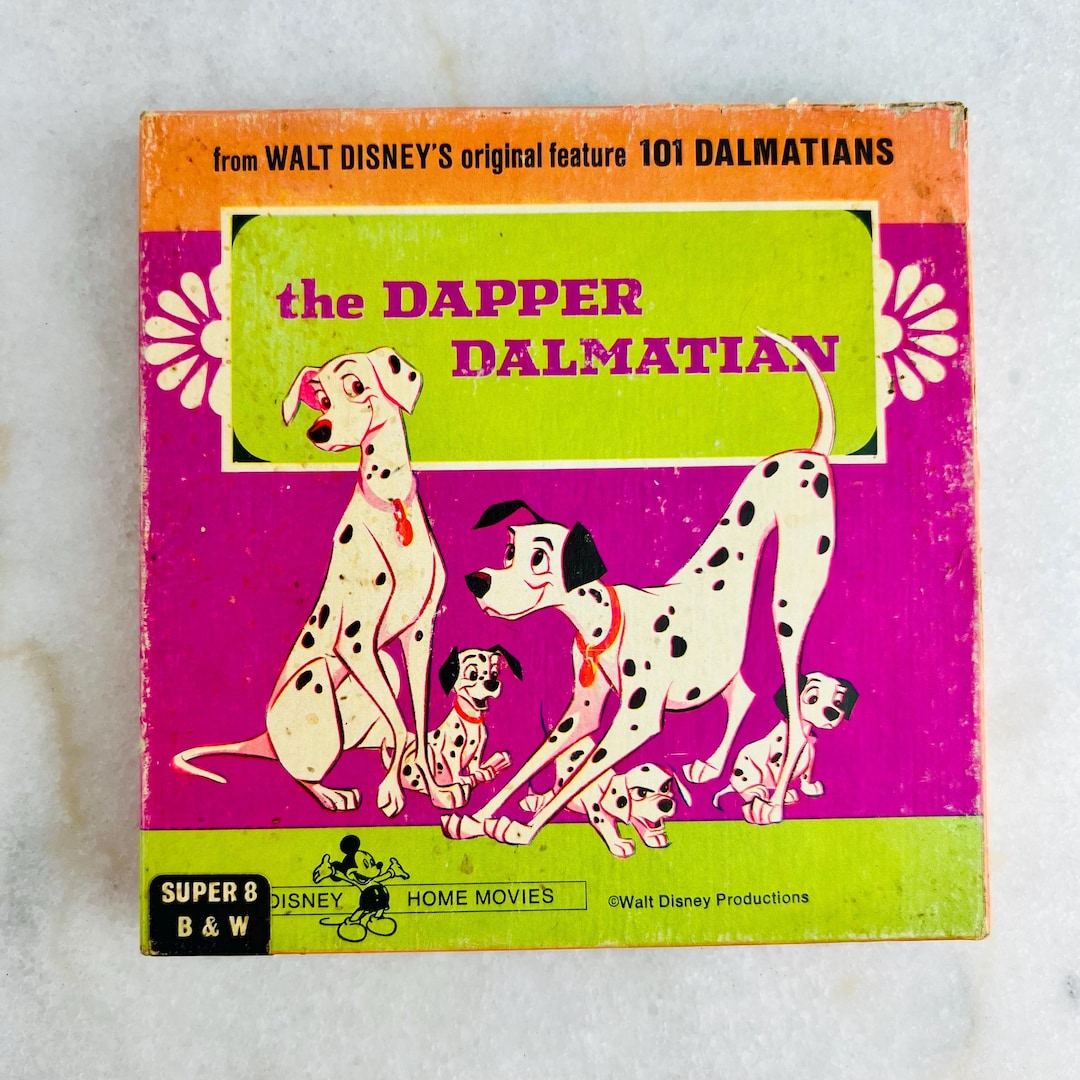 1961 Walt Disney Home Movies Super 8 Film the Dapper Dalmatian, From ...