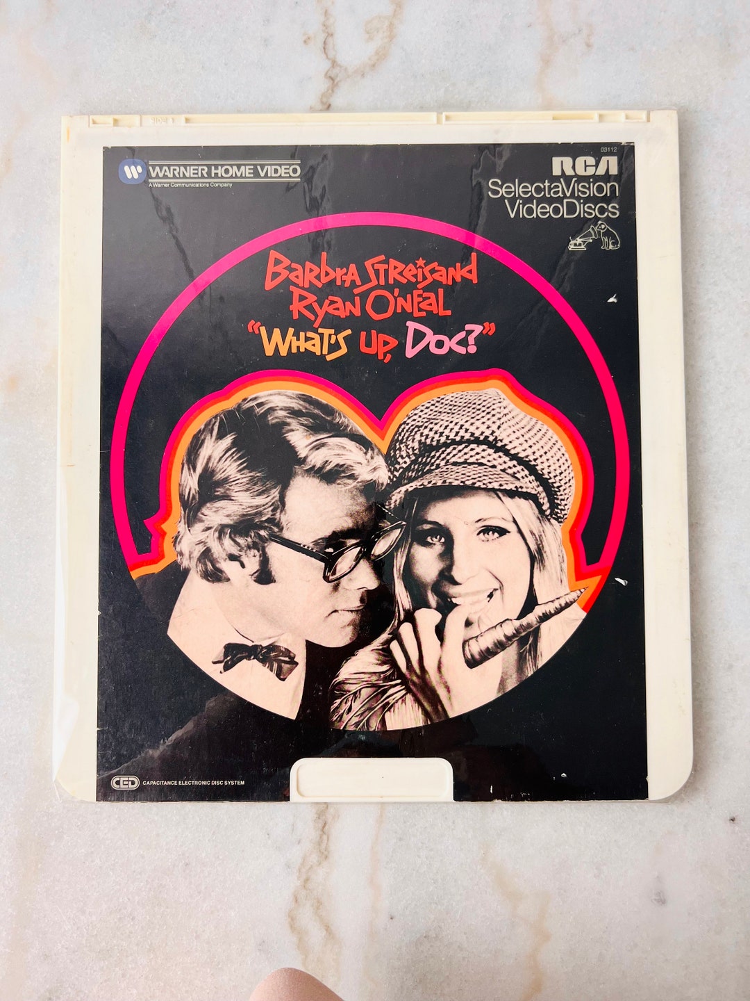 Rare Vintage what's up Doc CED Disc, Warner Bros RCA Selectavision ...