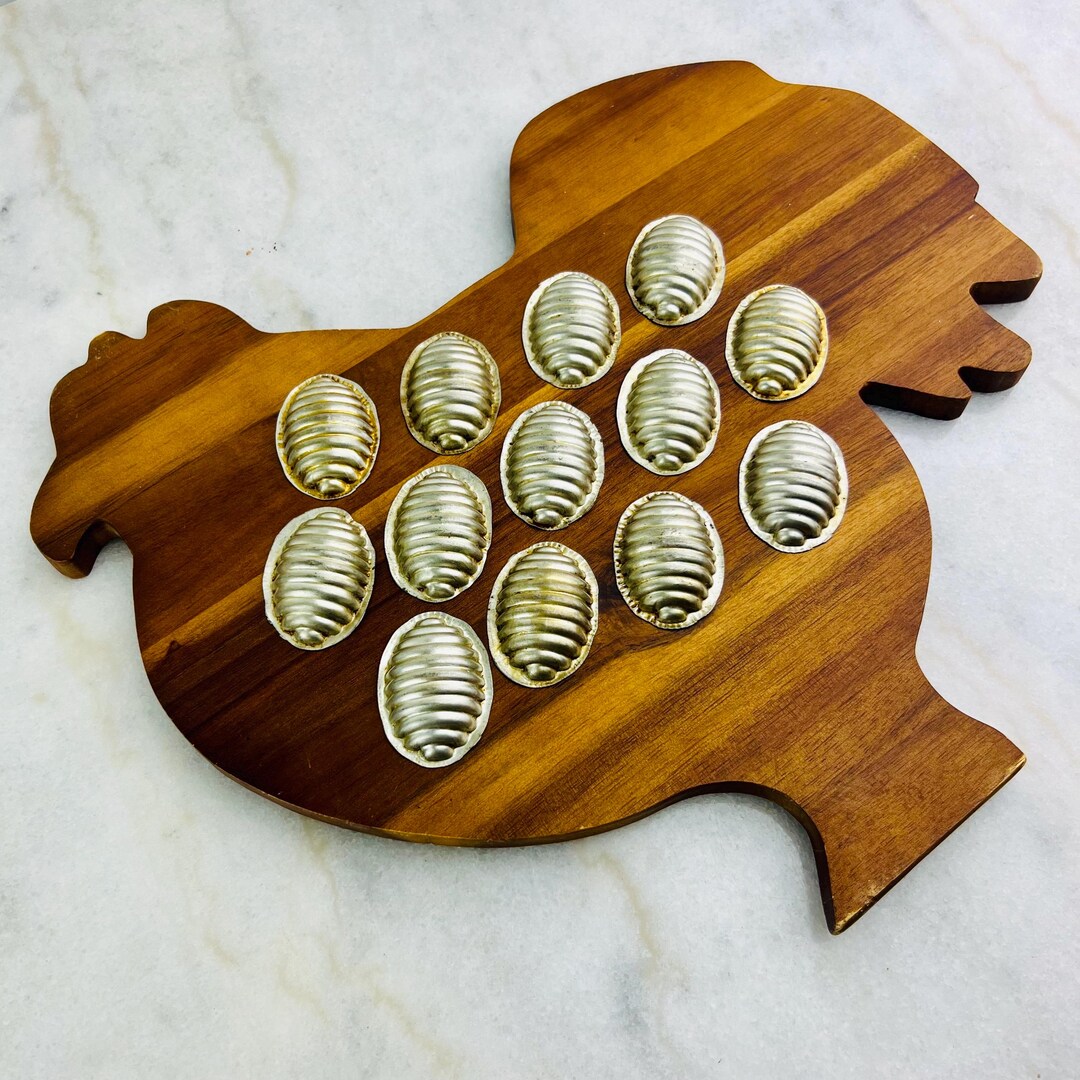 Vintage European Shell Cookie Mold, Set of 13, Aluminum Metal, Half ...