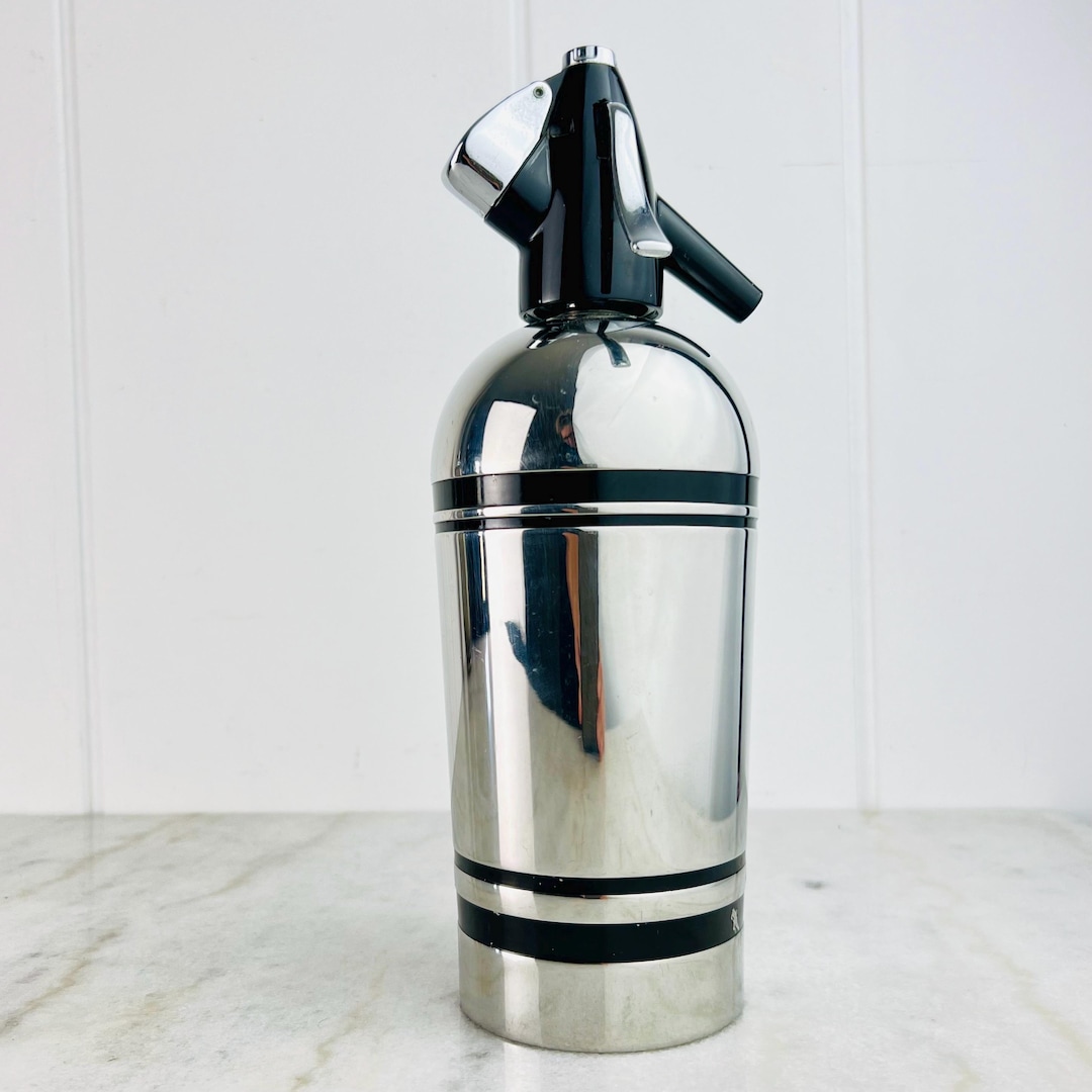 Vintage 1980s Sparklets Seltzer Bottle, Stainless Soda Syphon, Made in ...