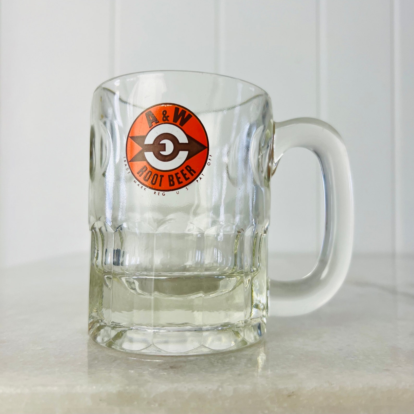 Vintage A&W Root Beer Mug, 1950s Bullseye Logo, Collectible - Etsy