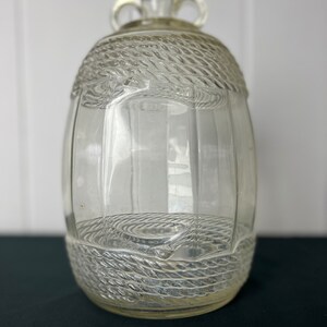 Antique Dominion Glass Finger Jug, 1935, Clear Glass Gallon Jugs Sold ...