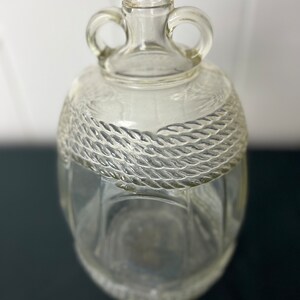 Antique Dominion Glass Finger Jug, 1935, Clear Glass Gallon Jugs Sold ...