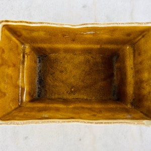 Cookson Pottery (USA) Ceramic Planter, Art Deco Vintage Plant Pot, Gold ...