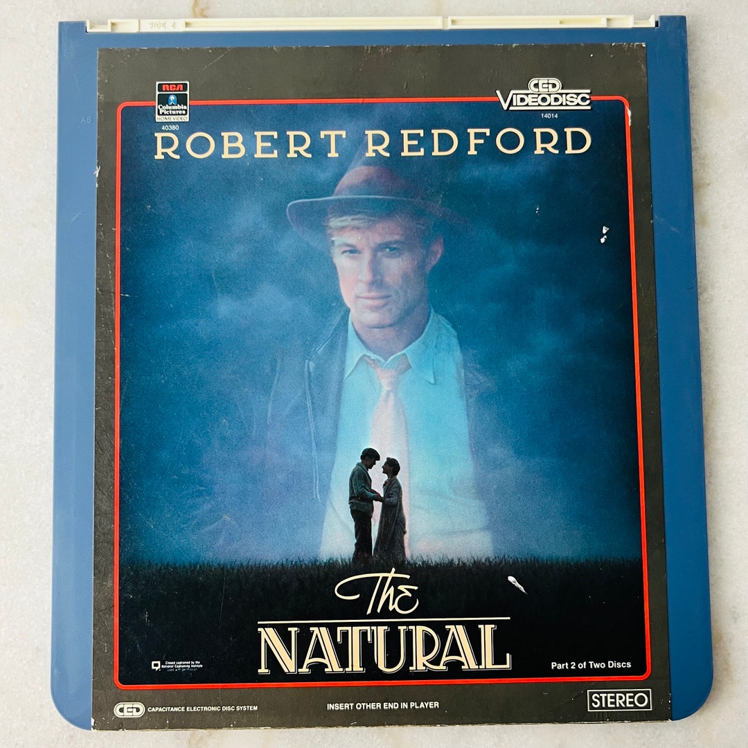 Rare Vintage "the Natural" CED Disc, Columbia Pictures, RCA Videodiscs ...