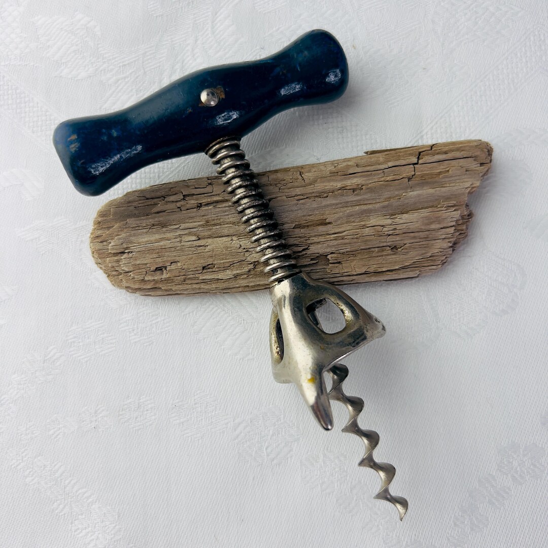 Antique Straight Pull Corkscrew With Collar and Speed Screw Helix ...