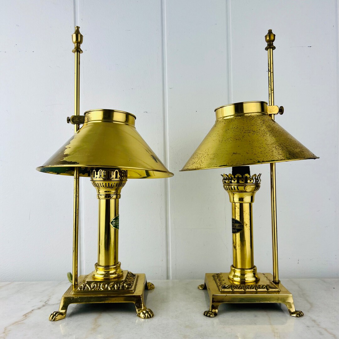 Vintage Orient Express Brass Lamp, Paris-istanbul Replica Railcar Light ...