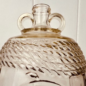 Antique Dominion Glass Finger Jug, 1935, Clear Glass Gallon Jugs Sold ...