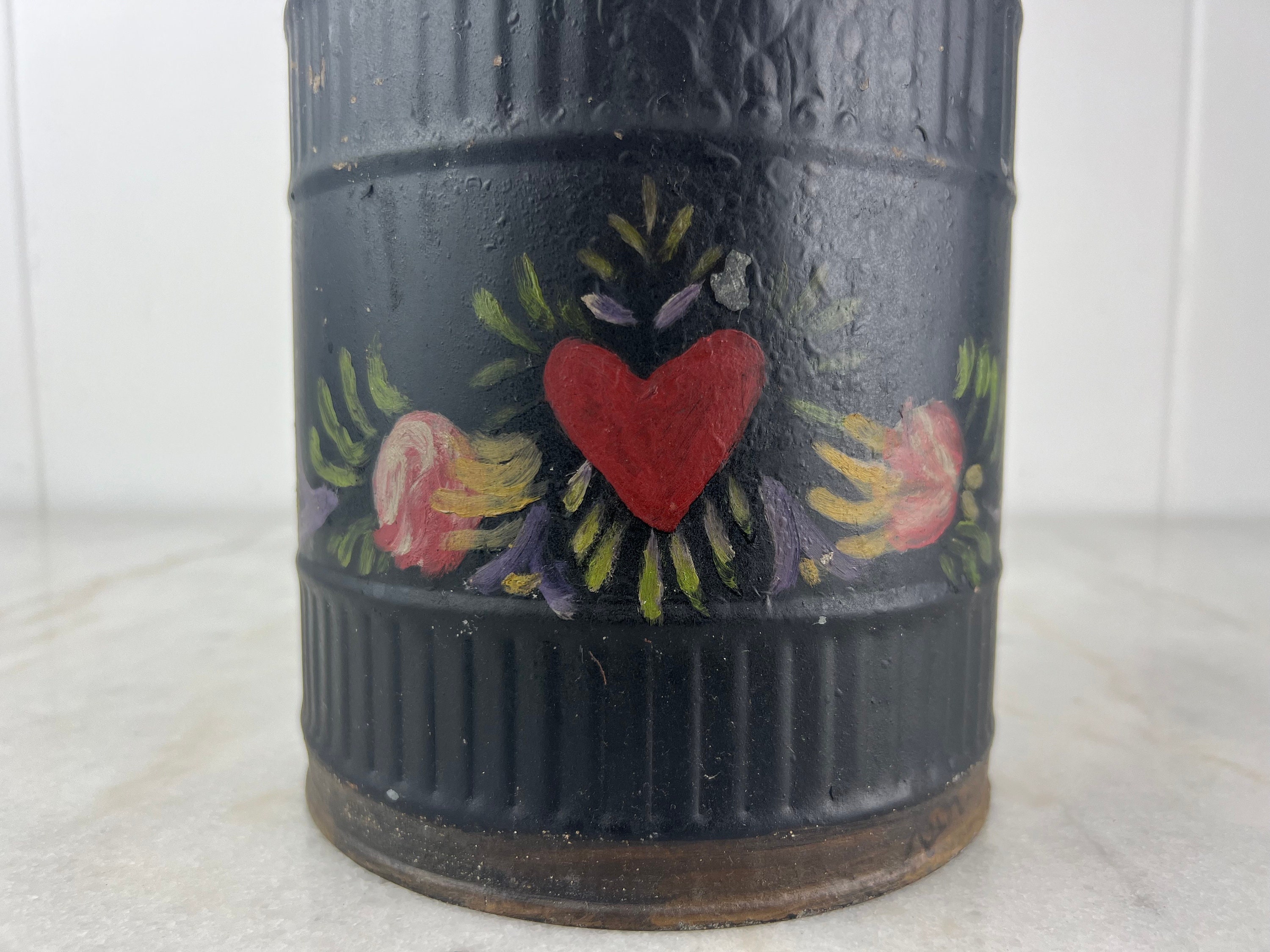 Antique 1940s Tole Painted Gas Can, Rustic Garage Decor - Etsy