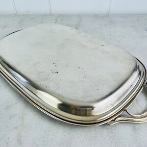 Antique Morton Parker Silver Tray, Art Deco "marlboro Plate 1252" With ...