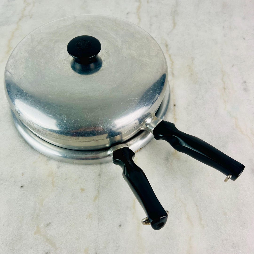 Vintage Wear Ever Aluminum Cookware, Heavy Cast, Three Piece Set ...