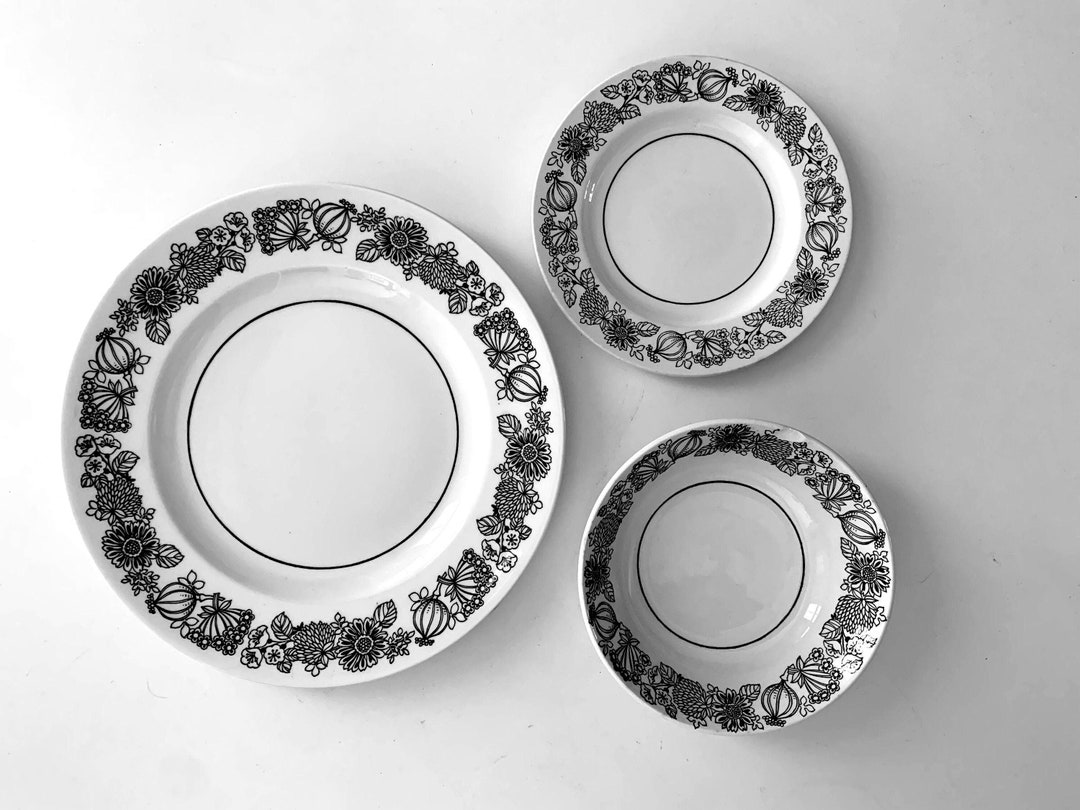 Vintage Grindley Manitou Dish Set, 27 Pieces Ironstone Dinnerware ...