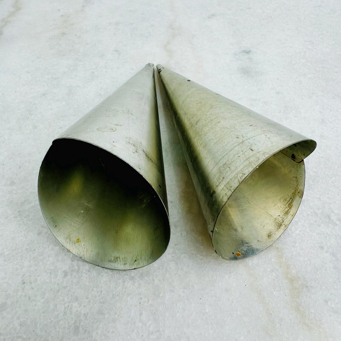 Vintage European Cream Horn Mold, Cannoli Mold, Set of 24, Easy to Use ...