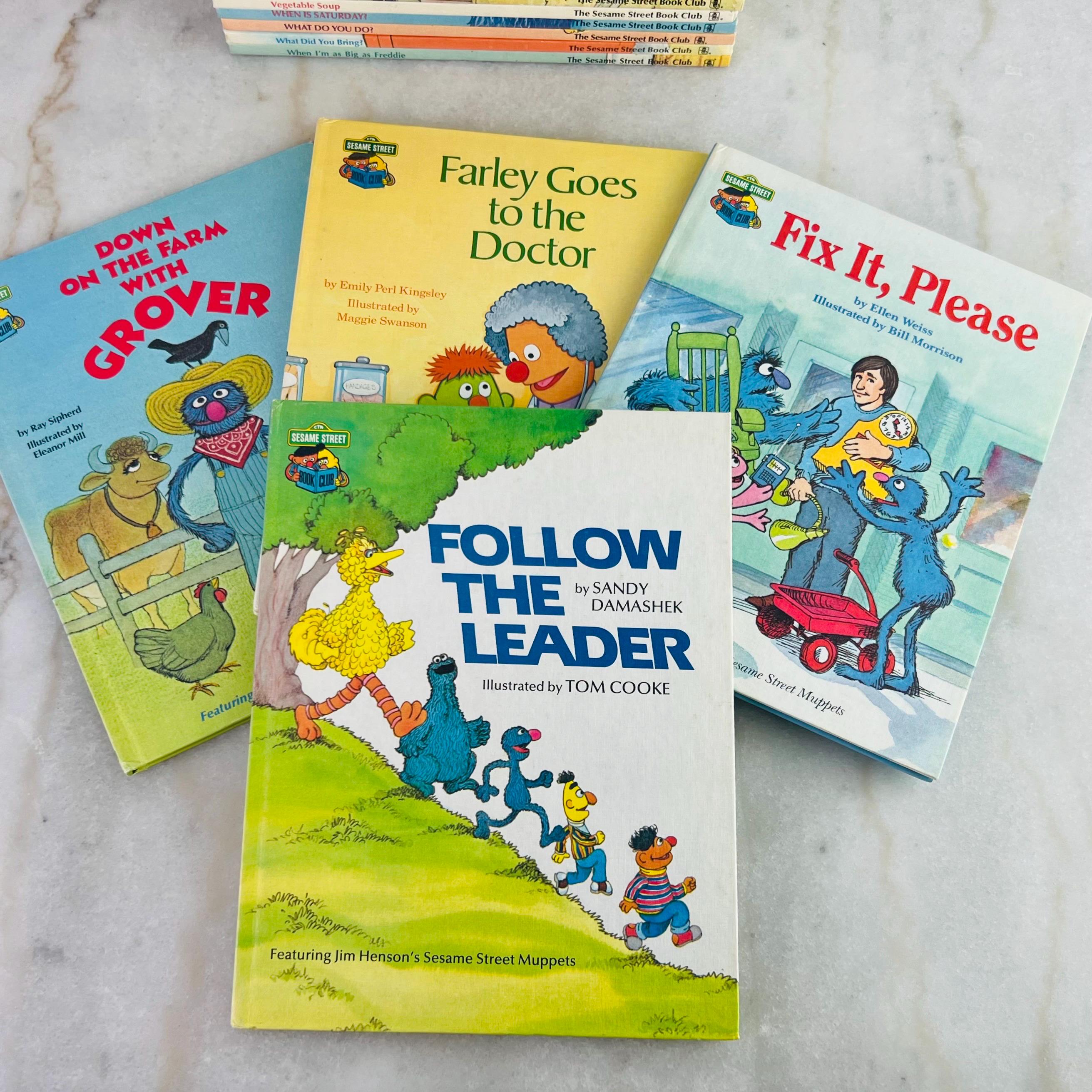 Build a Library: Vintage 1980s the Sesame Street Book Club 25 Volumes ...