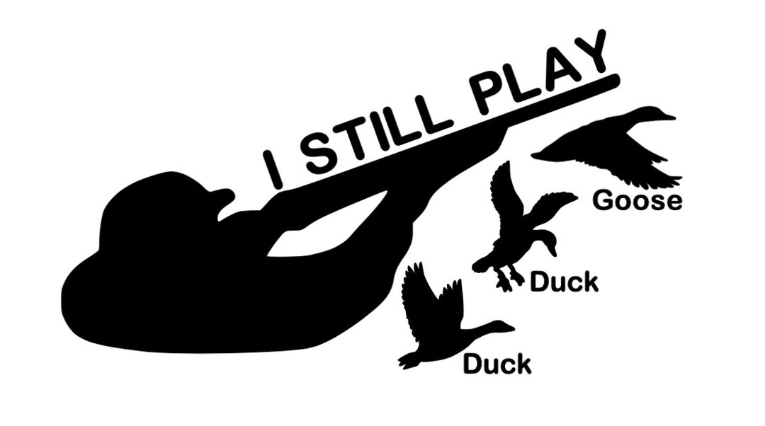 Duck/goose Hunting Decal - Etsy