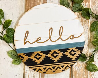 Western Door Decor - Etsy