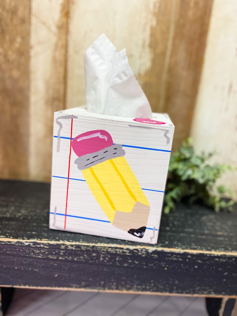 Teacher Appreciation Gift | Teacher Tissue Box | Teacher Gift ...
