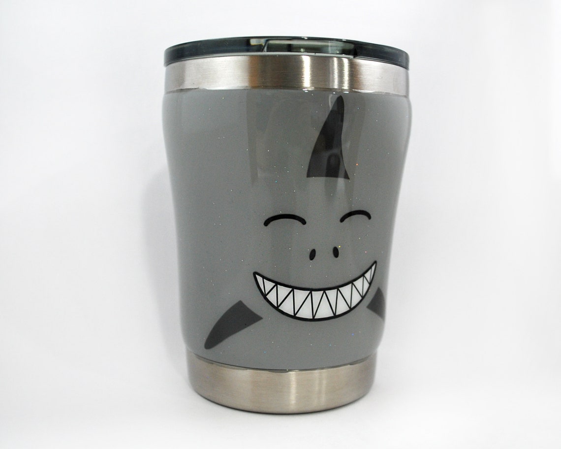 Shark Tumbler Kid's Cup Shark Cup 10 Oz Tumbler - Etsy Canada