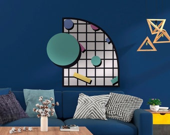 Memphis Milano Wall Decal Geometric Wall Sticker 80's - Etsy