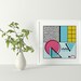 MEMPHIS Milano Geometric Art, Modern Prints, Pattern Print, Wall Art ...