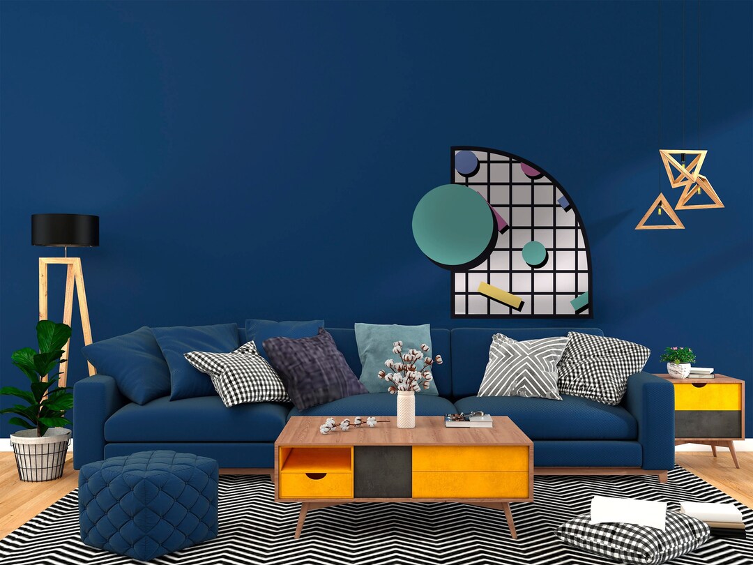 Memphis Milano Wall Decal, Geometric Wall Sticker, 80's Design, Memphis ...