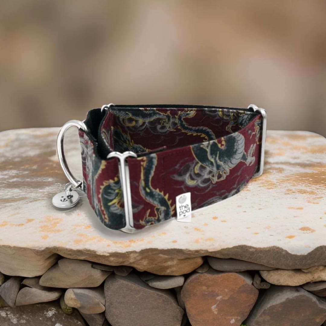 Japanese Dragon Red / Greyhound Whippet Italian Greyhound Martingale ...