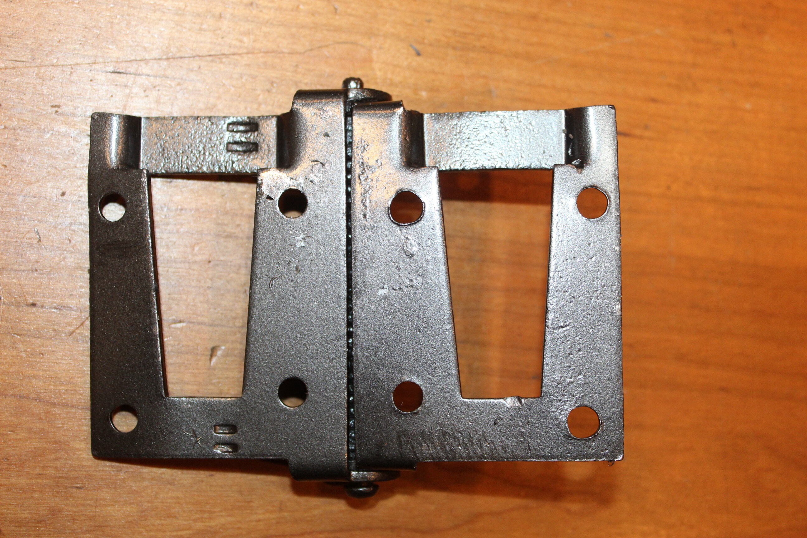 Antique Simple Cast Iron Spring Loaded Screen Door or Gate Hinge A-11 ...