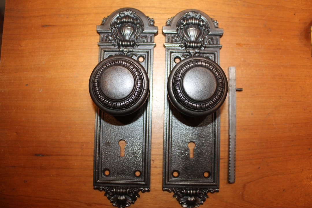 Antique Set Sargent M-15560 Bower-barff Finish Cast Iron X-28 - Etsy