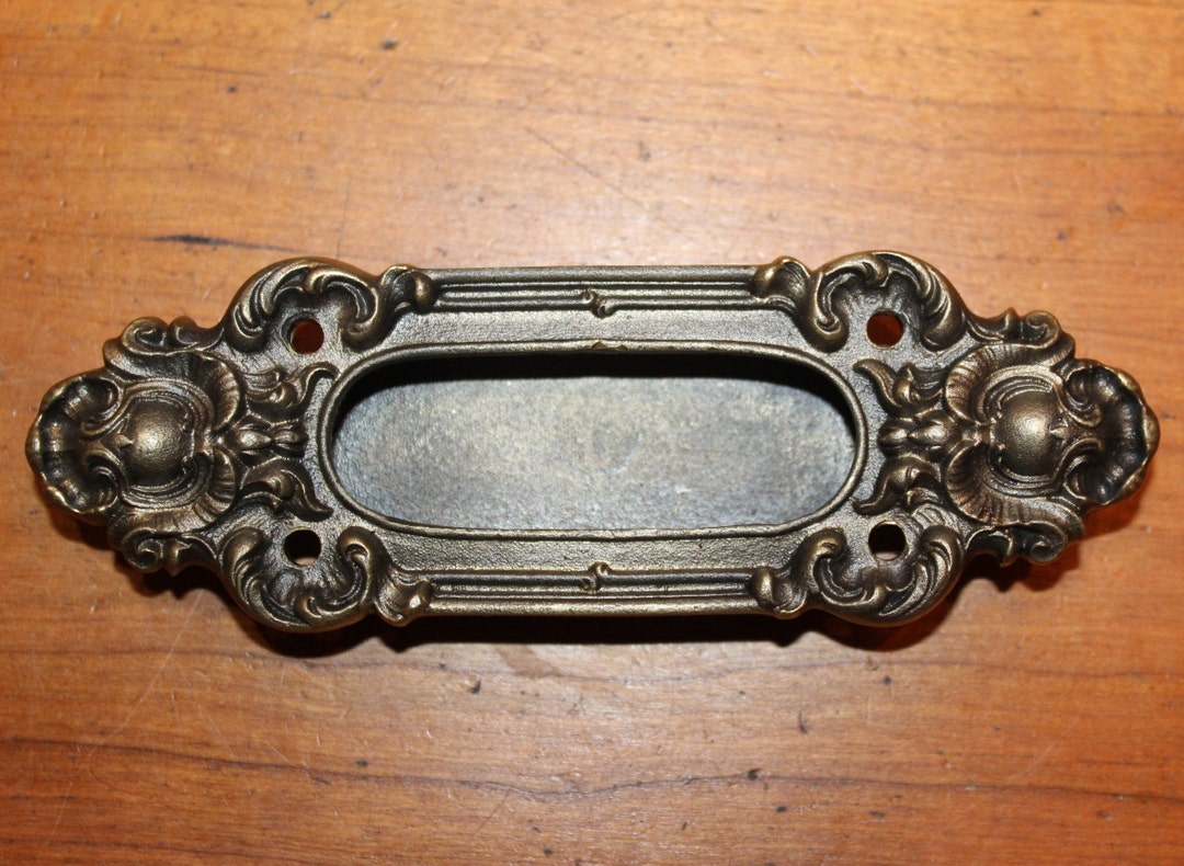 Antique Y&T Cast Bronze Recessed Window Sash Lift Navarro N-16300 C ...