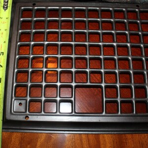 Antique Reconditioned Metal Rectangular Wall Heat Register Grille Grate ...