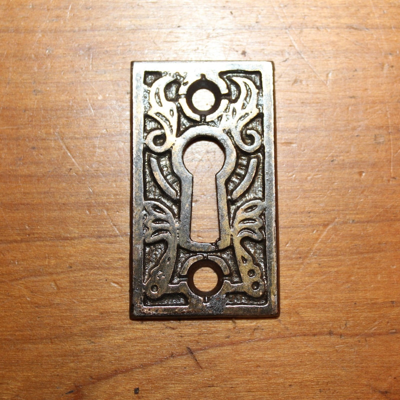 Antique Escutcheon - Etsy