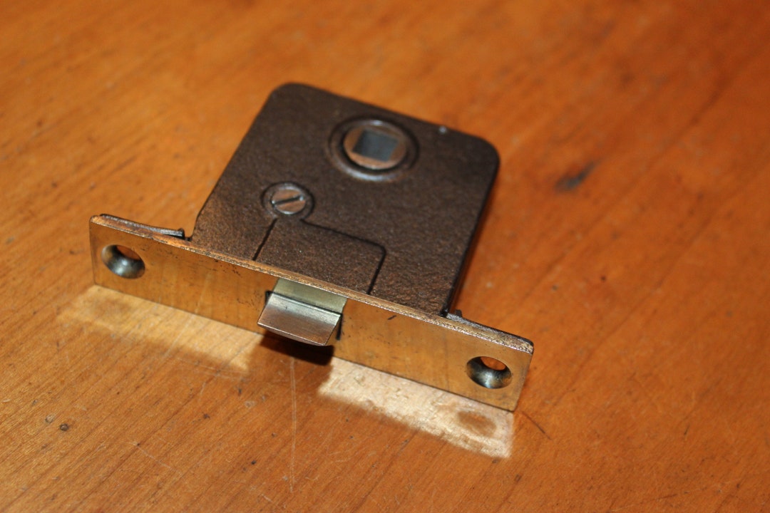 Restored Small Cast Iron Passage Mortise 02457 R-35 - Etsy