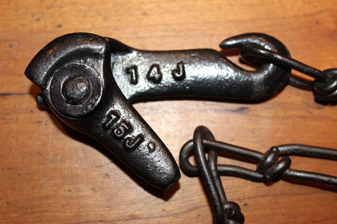 Antique Vintage Farm & Ranch Barb Wire Fence Stretcher Puller Pulley M ...