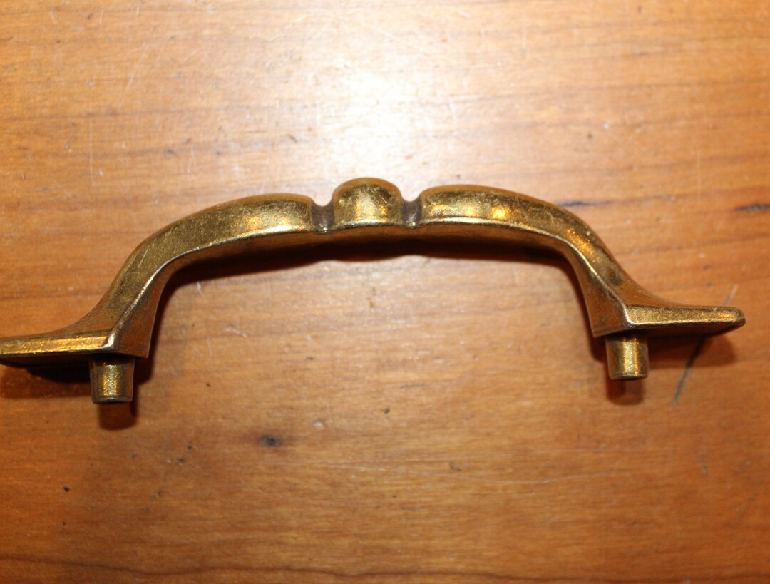 Pair KBC NOS of Vintage Brass Mid Century Drawer Pulls Handles G-33 - Etsy