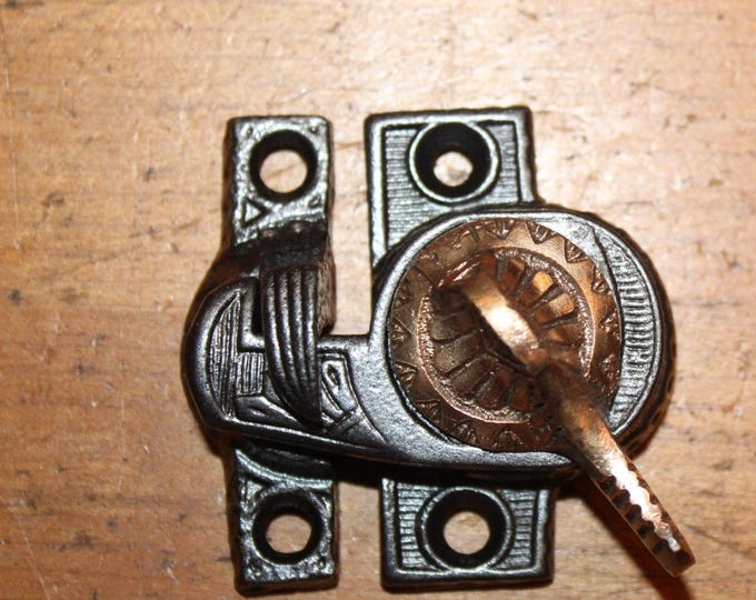 Large Cast Iron Gate Lock or Latch, Door Latch Lock - Etsy